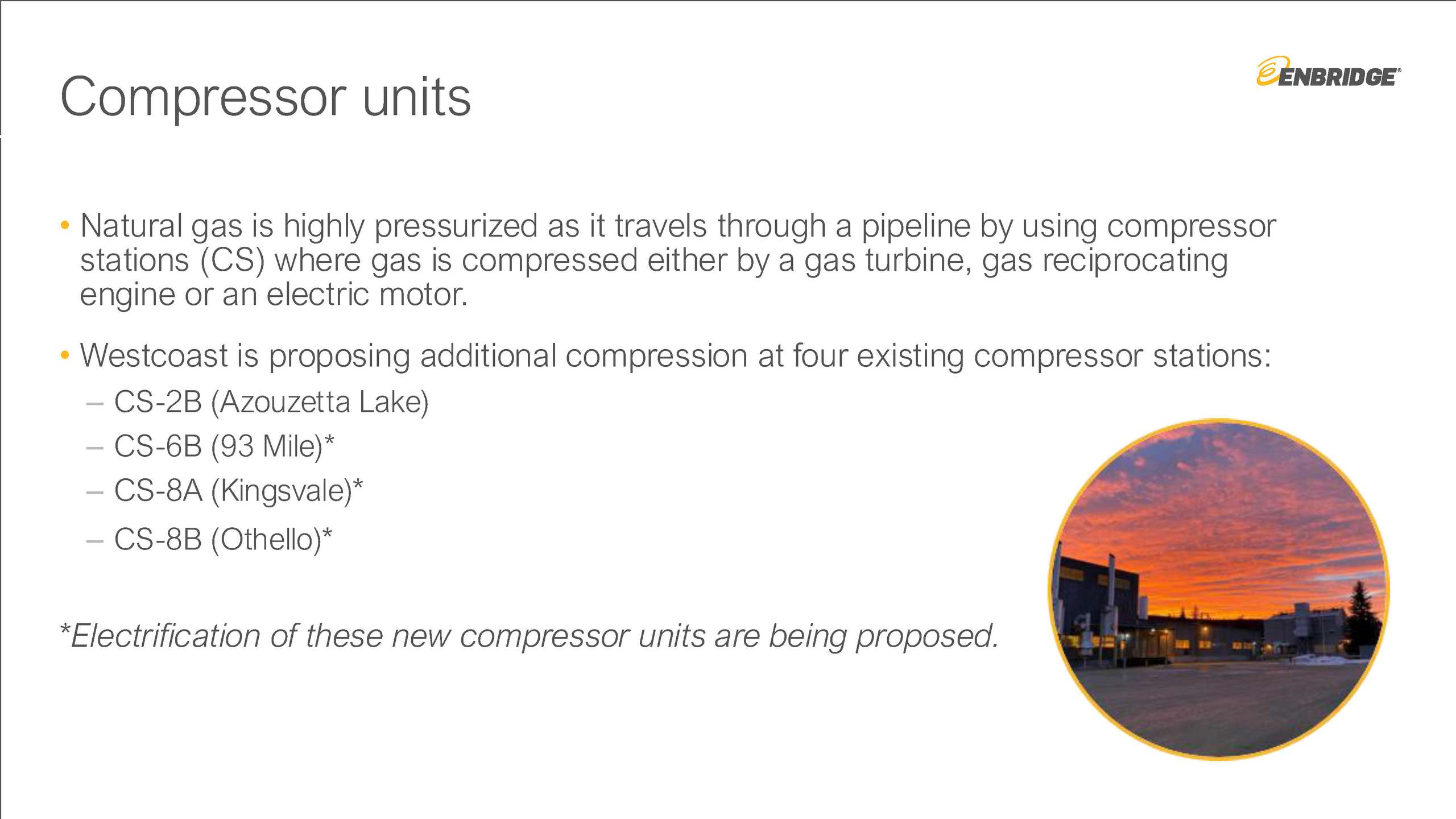 Enbridge - Sunrise Program