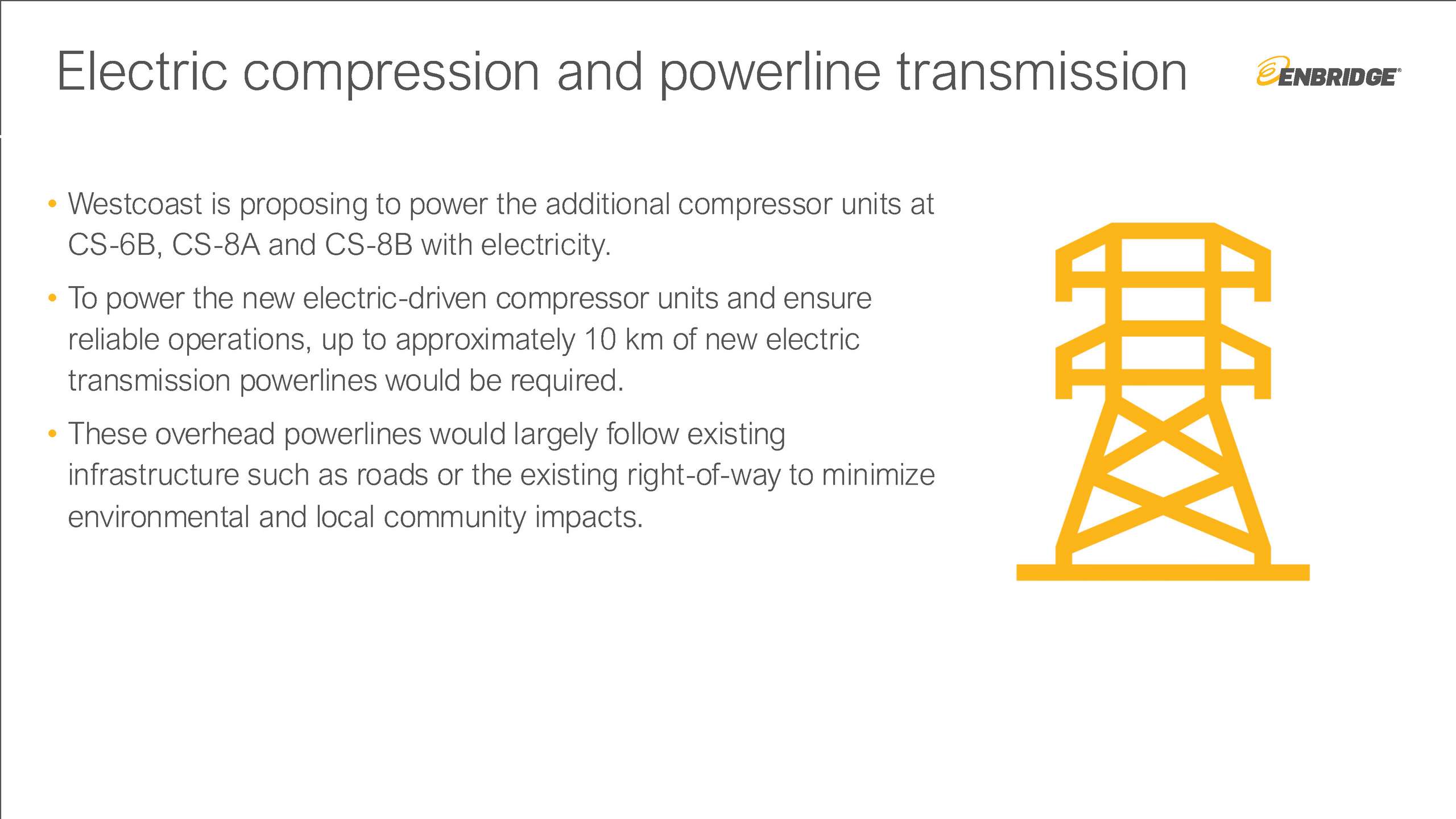 Enbridge - Sunrise Program