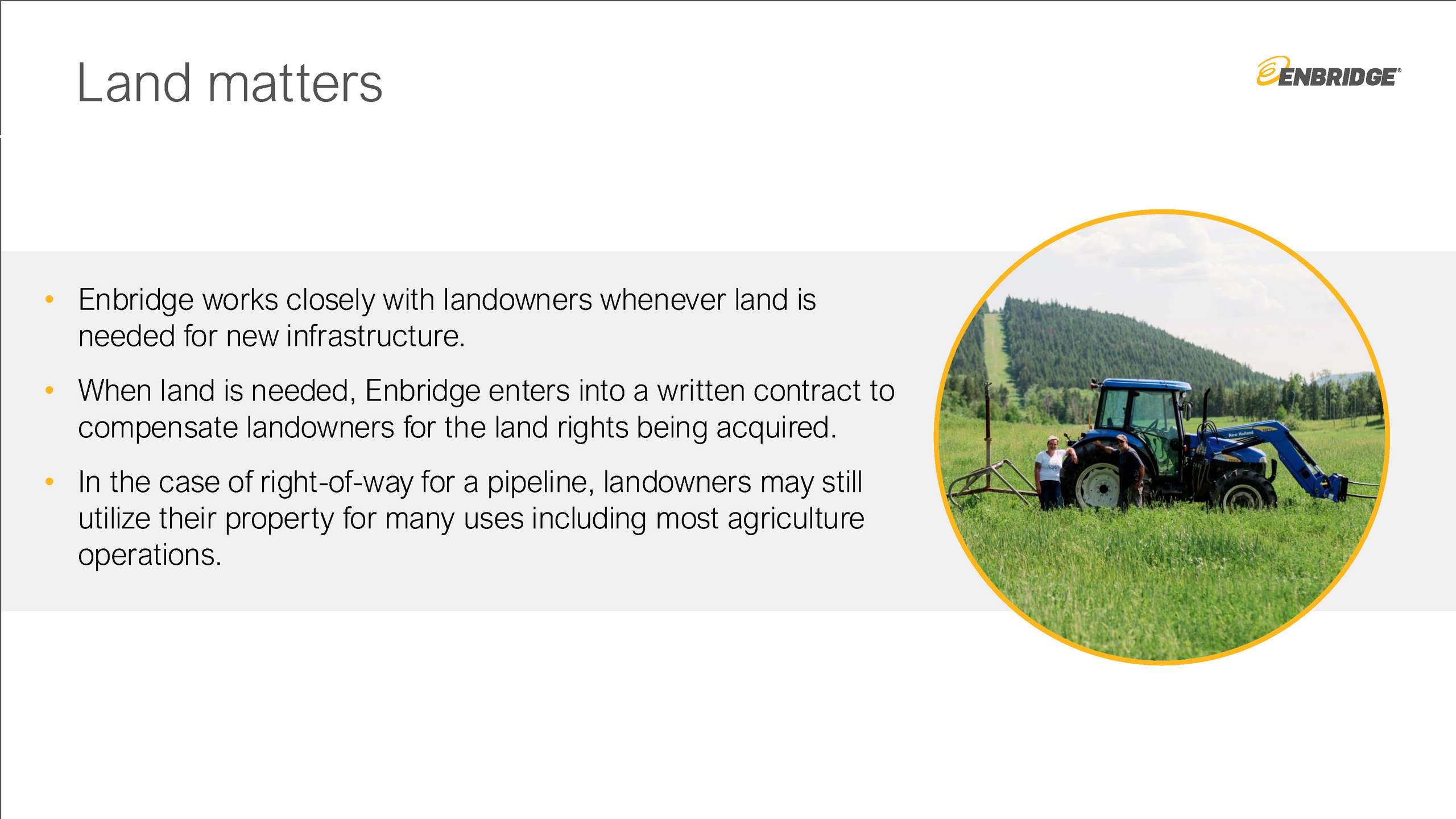 Enbridge - Sunrise Program