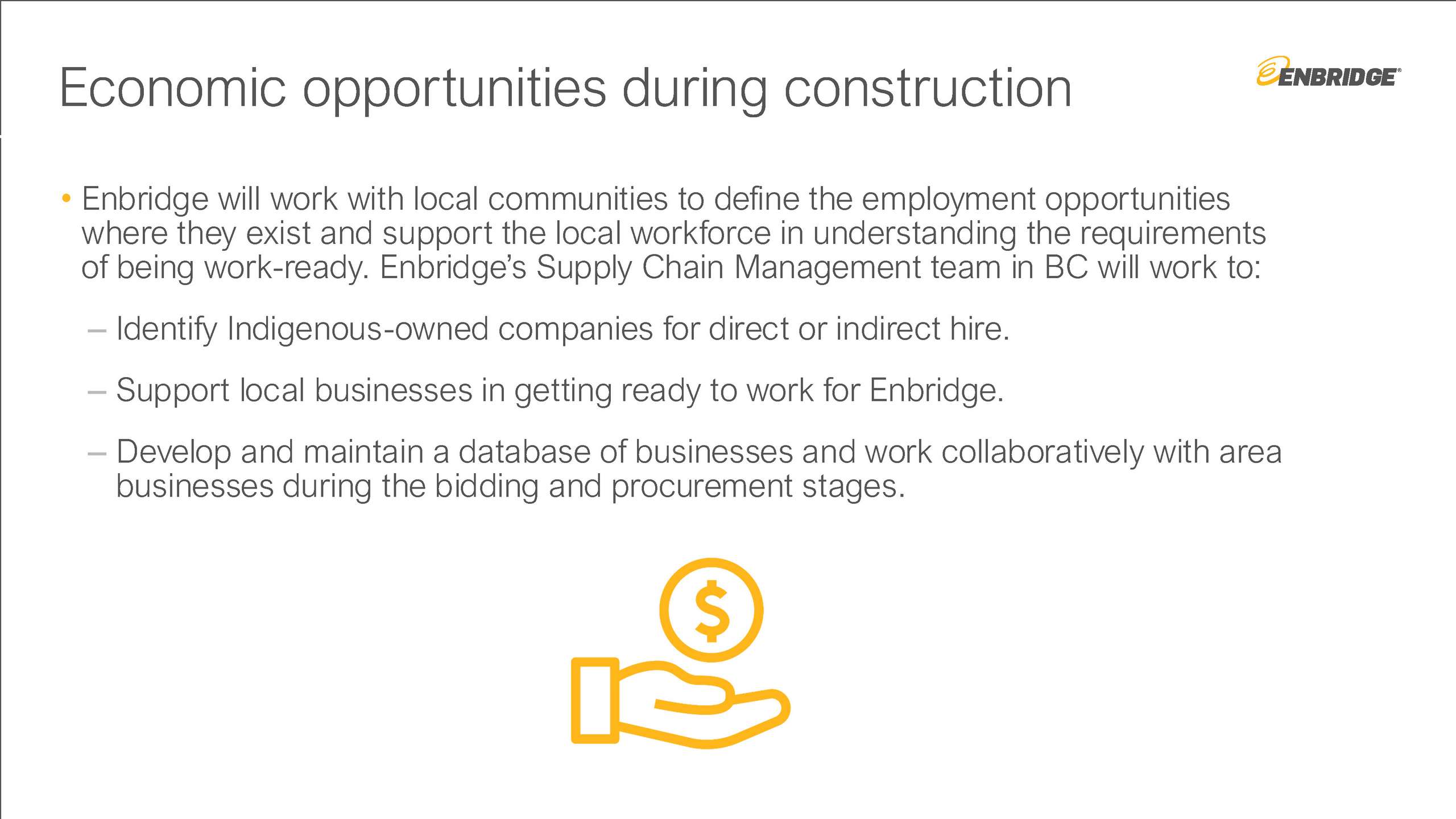Enbridge - Sunrise Program