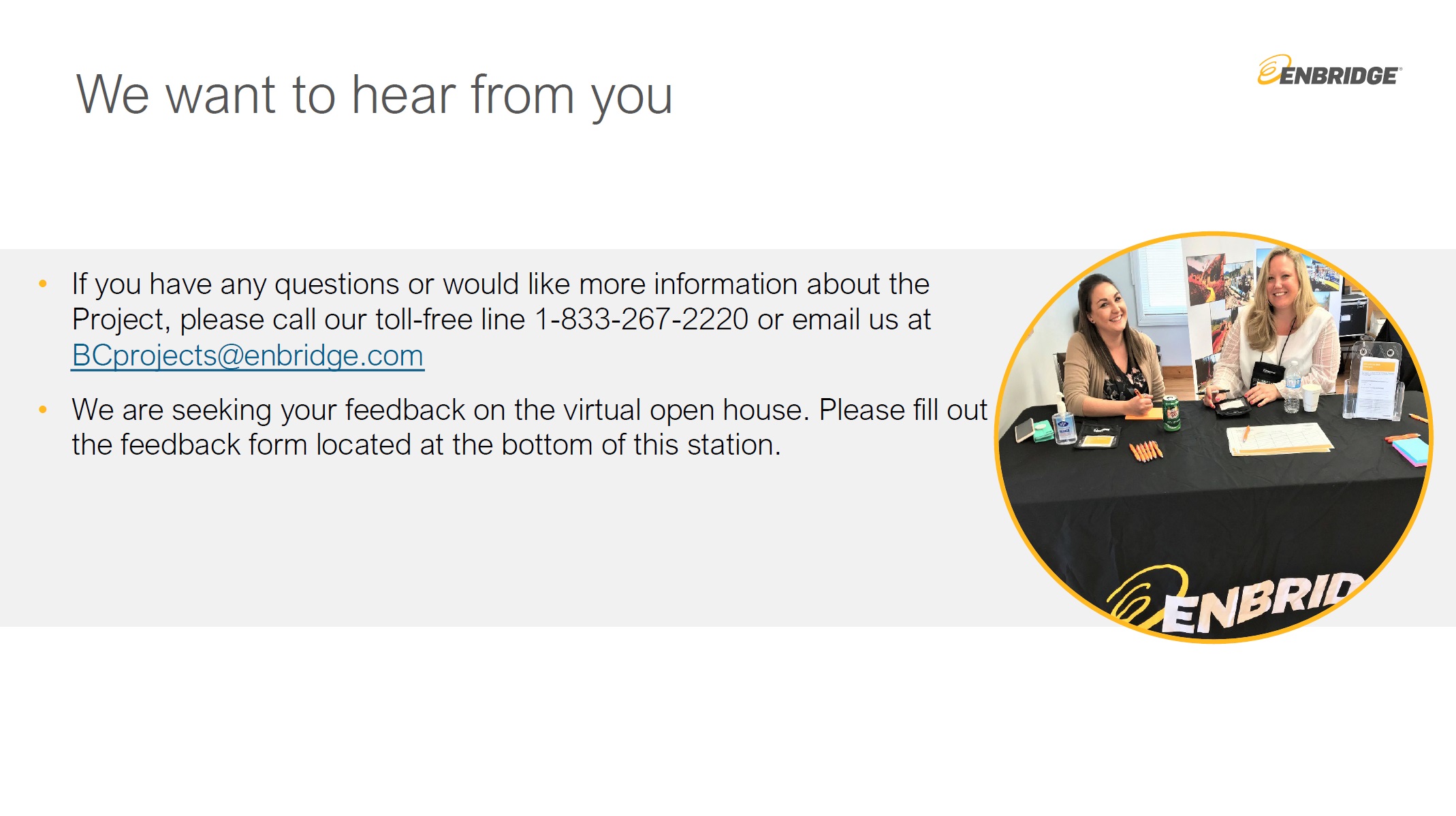 Enbridge - Sunrise Program